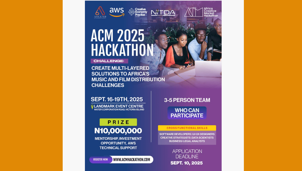 Applications Now Open for Africa Creative Market Hackathon 2025